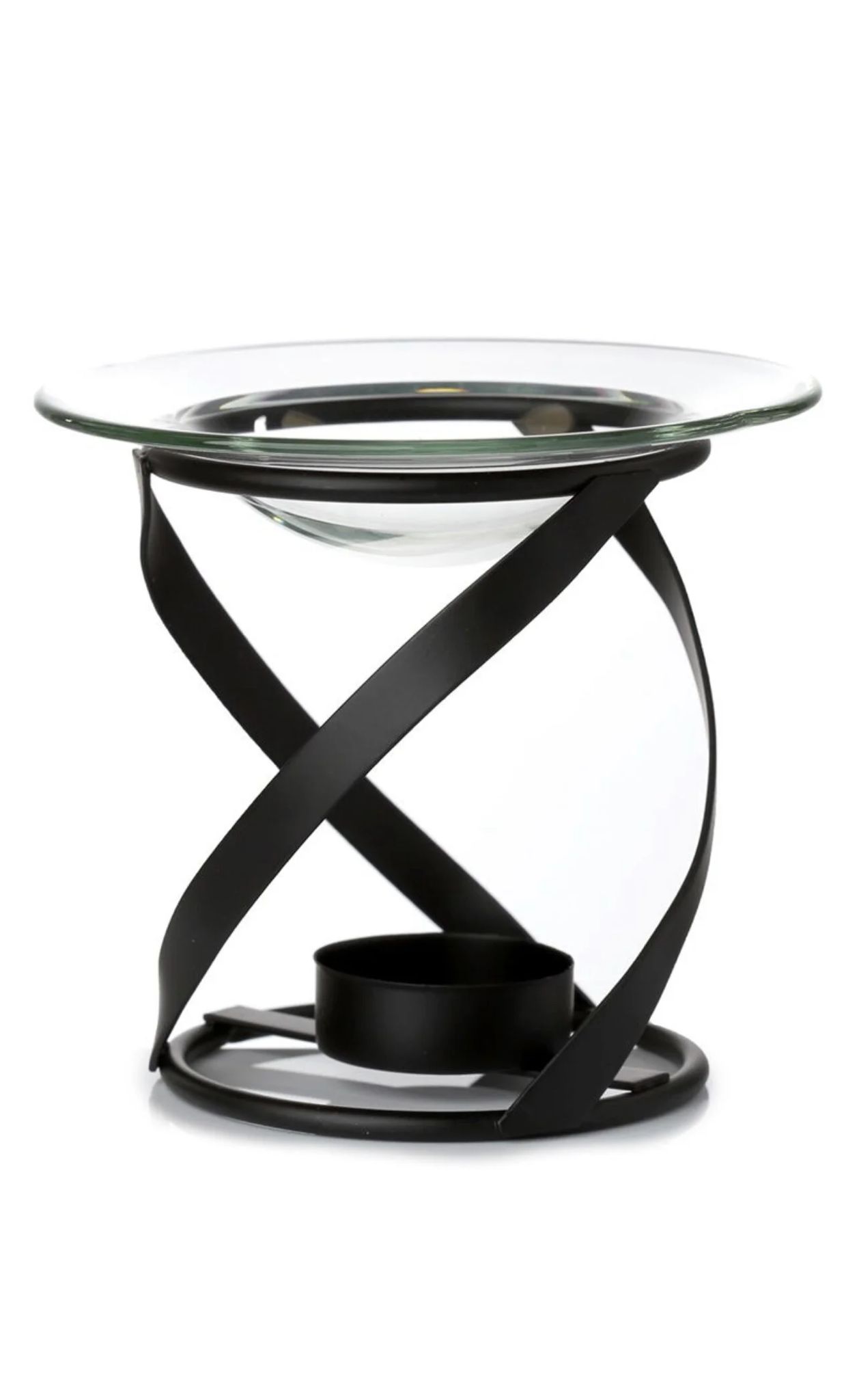 Zwarte Spiraal brander - Inaya's Waxjes